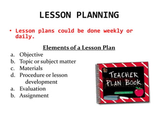 Teaching and Learning Principles with Instructional Planning | PPTX