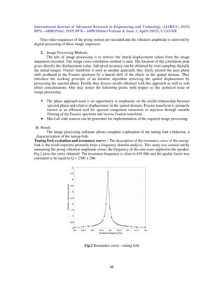 Review on vibration analysis with digital image processing | PDF