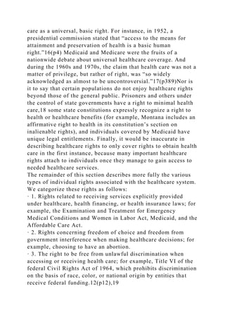 Review pages 109–110 of Essentials of Health Policy and Law as wel.docx