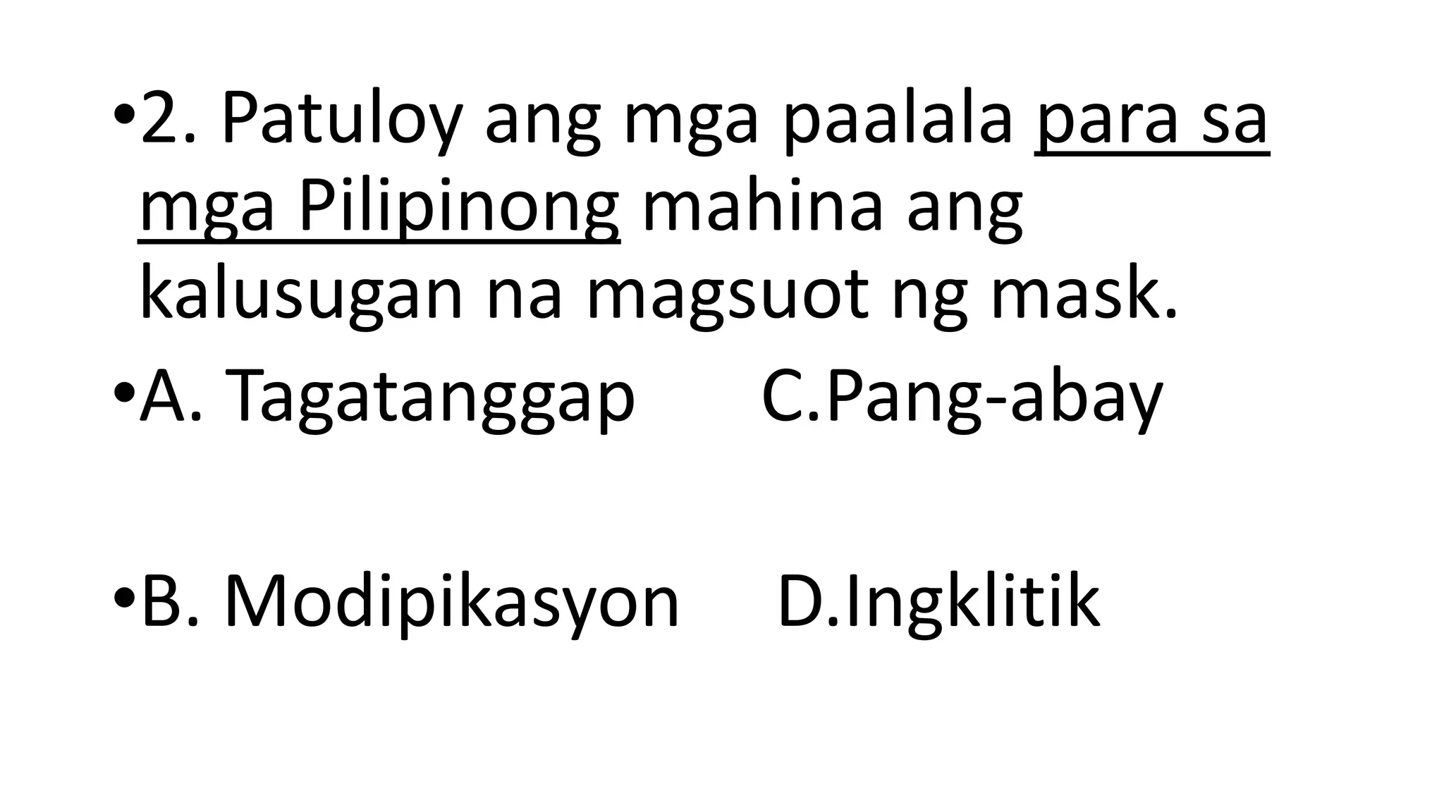 Review Pagpapalawak ng pangungusap sa Filipino 10.pptx