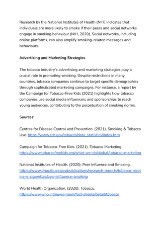 Review Paper - Addiction of Cigarette Smoking.pdf | Substance Abuse ...