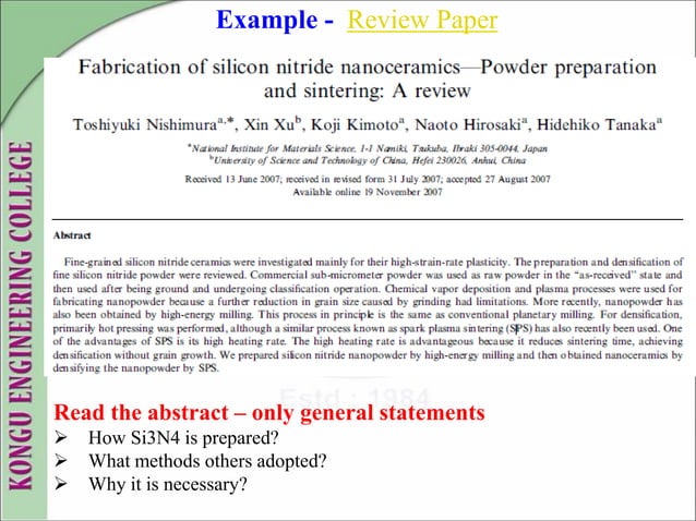 How to write a review paper | PDF | Publishing Industry | Industries