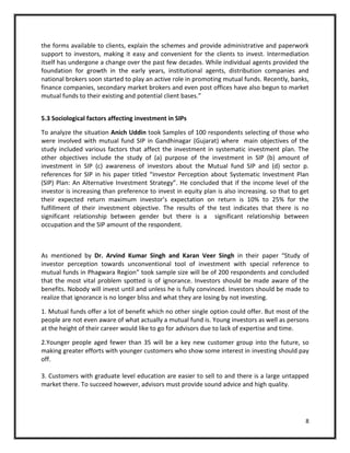 Review paper on investment in mutual fund through systematic investment ...
