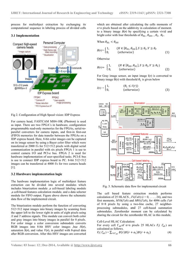 Review Paper On Segmentation Methods For Multiobject Feature Extraction