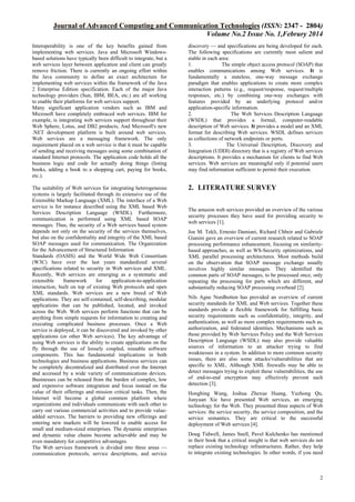 Review paper on web service security | PDF