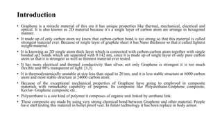Review paper (PPT) on Graphene.pptx | Chemistry | Science