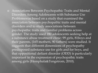 Does Cannabis Use Cause Psychological Disorders | PPTX
