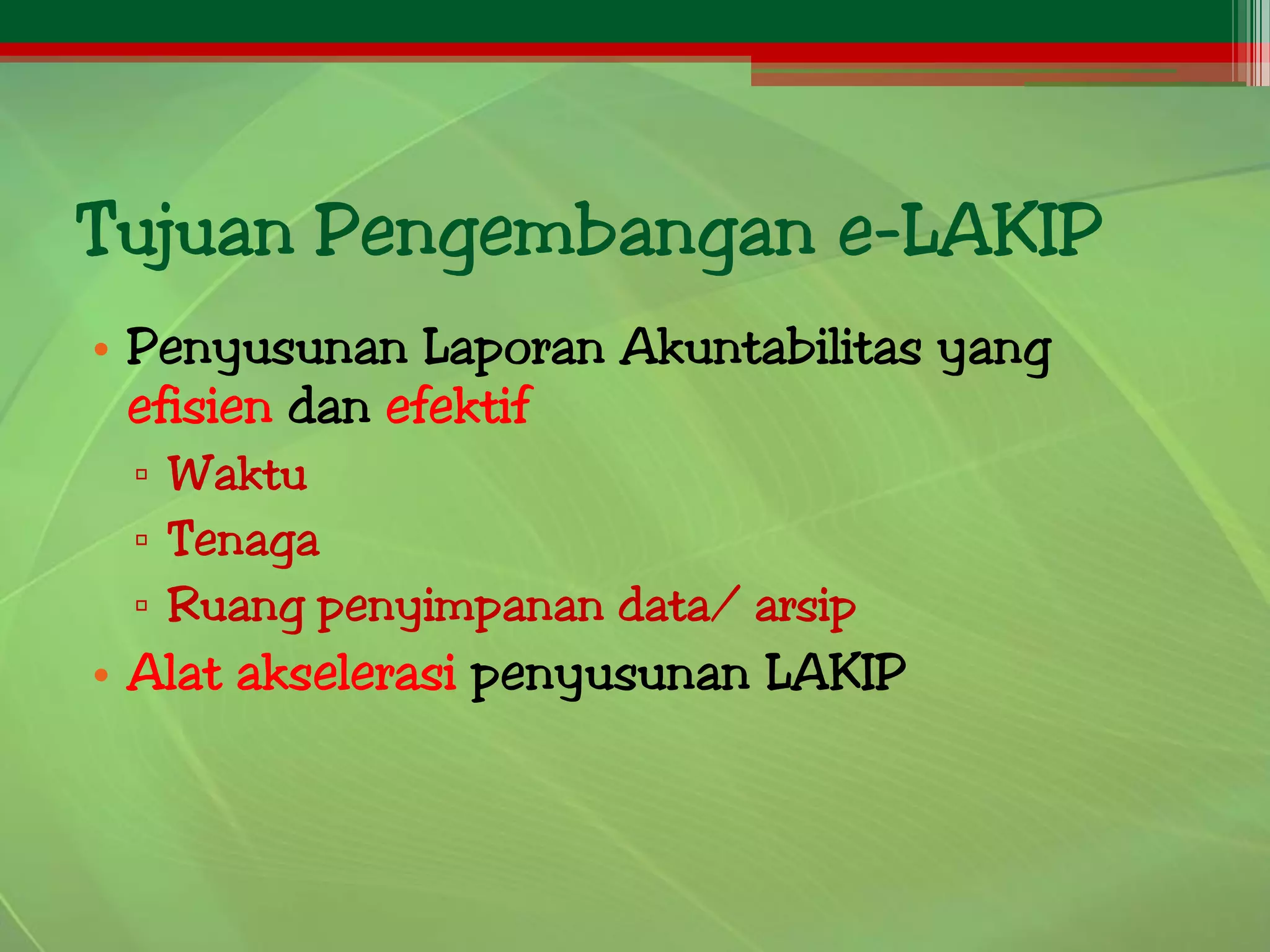 Review pengembangan e lakip rev | PDF
