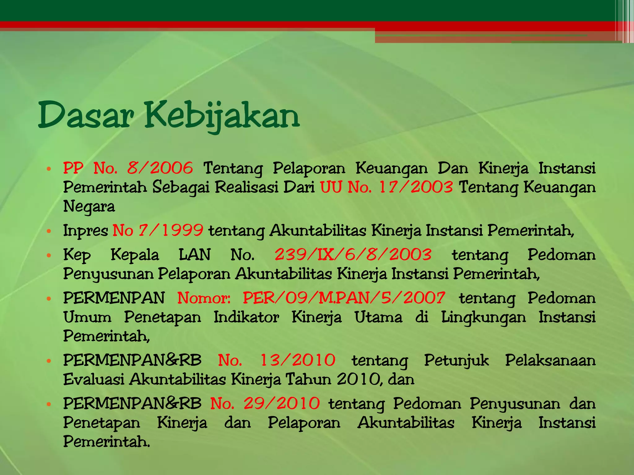 Review pengembangan e lakip rev | PDF