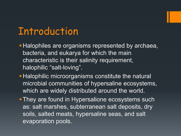 Applications of halophilic organisms .pptx