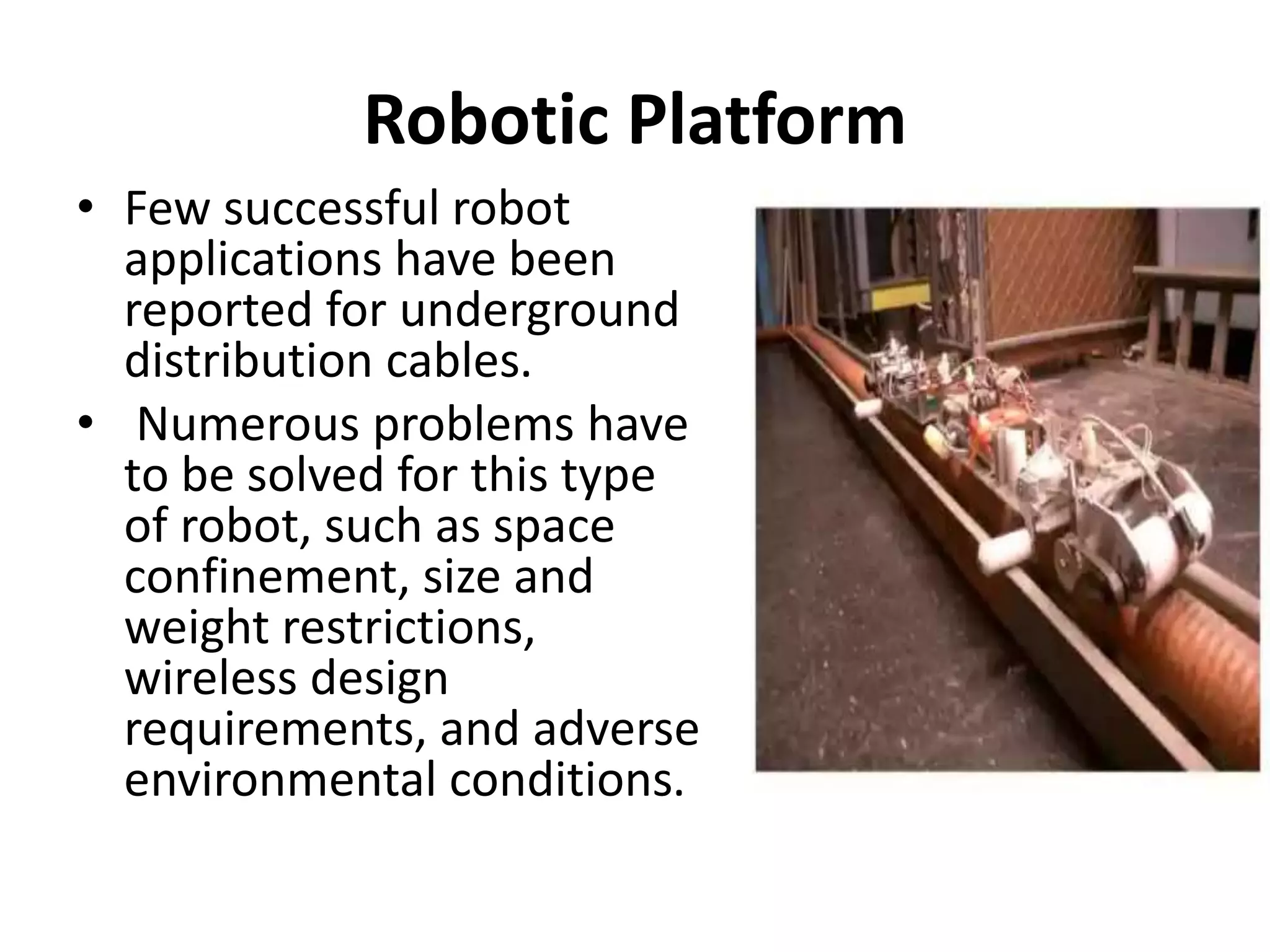 Robotic cable inspection system | PPTX