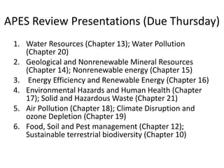 Review presentations | PPT