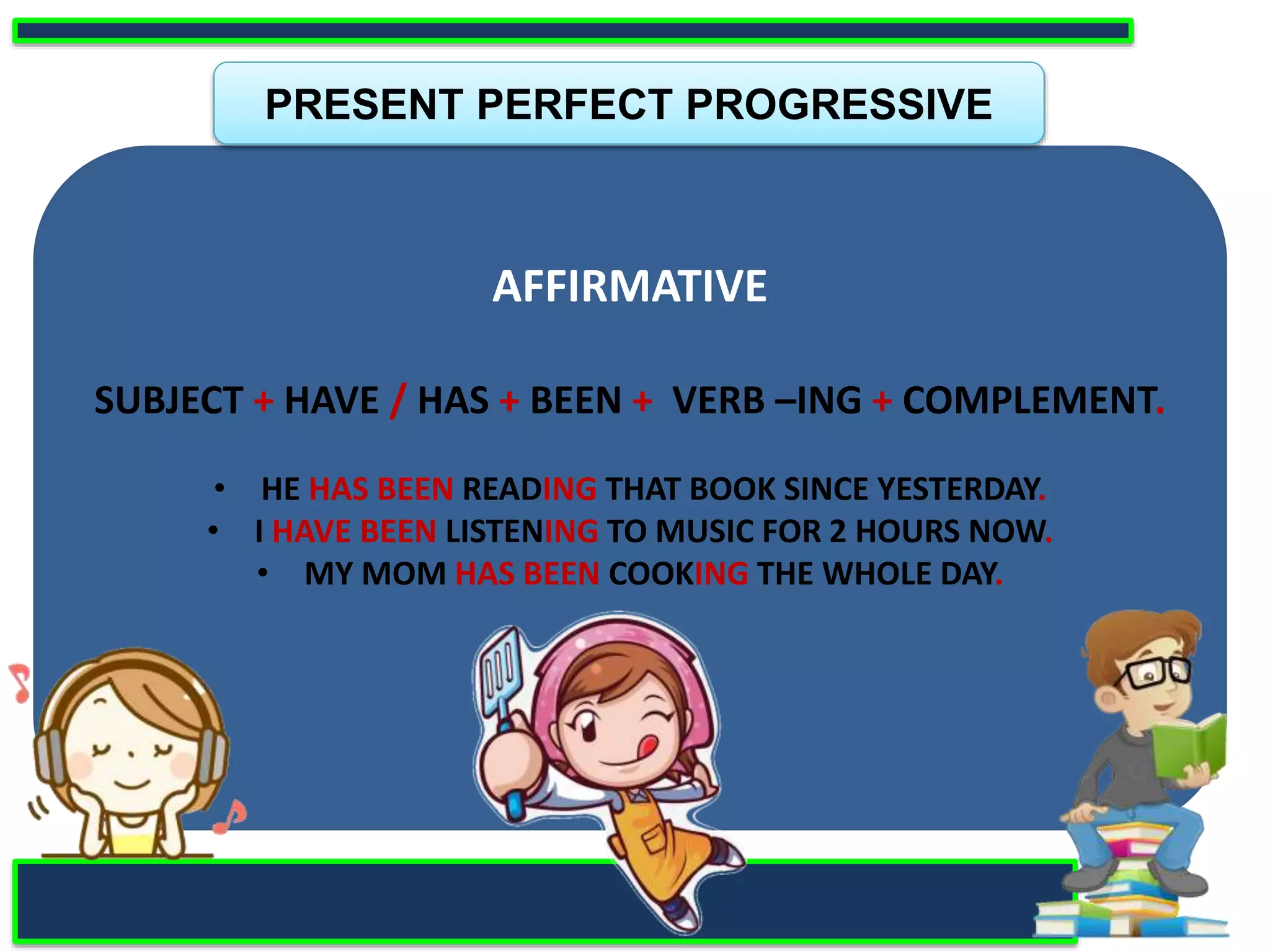 Review present perfect progressive | PPT