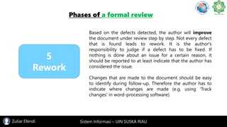 Phases of a formal review | PPTX