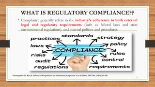 Review process on regulatory compliance | PPTX