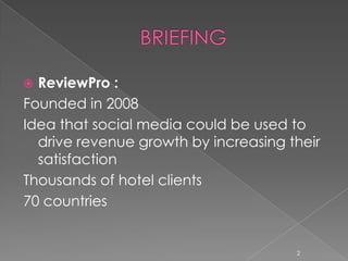 ReviewPro webinar | PPT