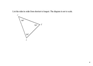 Geometry Unit 4 Review Qs | PPT