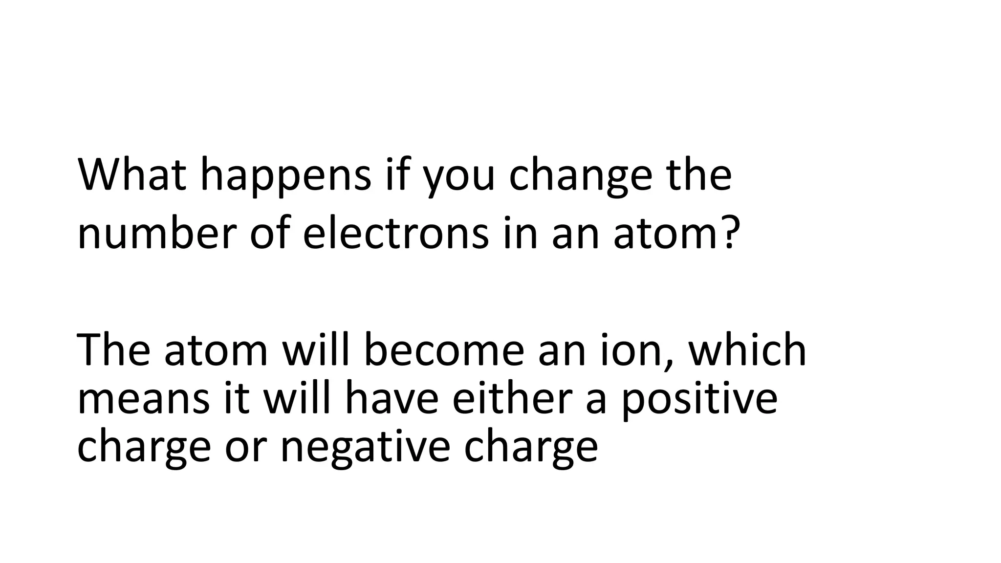 Review questions: atoms, periodic table, chemical bonds | PPT | Free ...