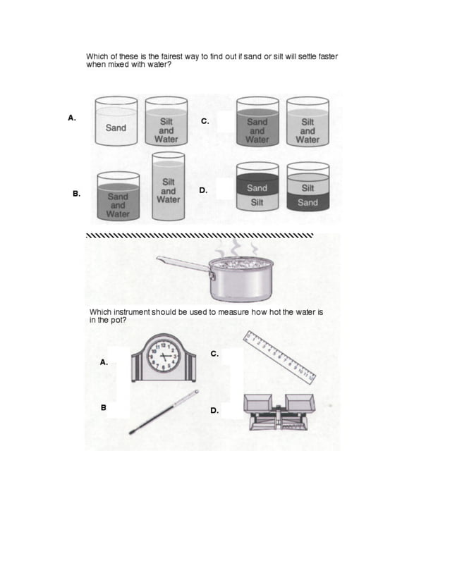 Elementary science (Review questions) | PDF