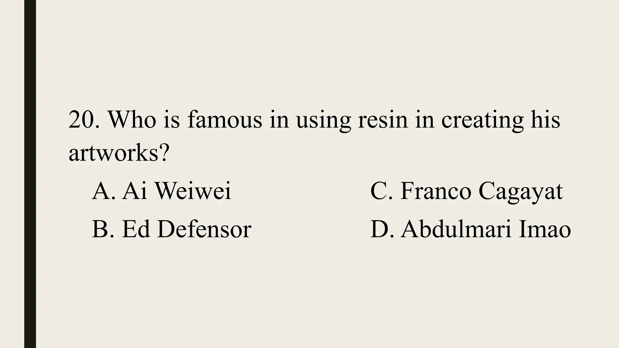 CPAR Review Test for the Upcoming examination | PPTX