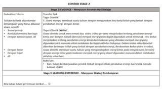 Contoh RPP menggunakan Framework UbD | PPTX