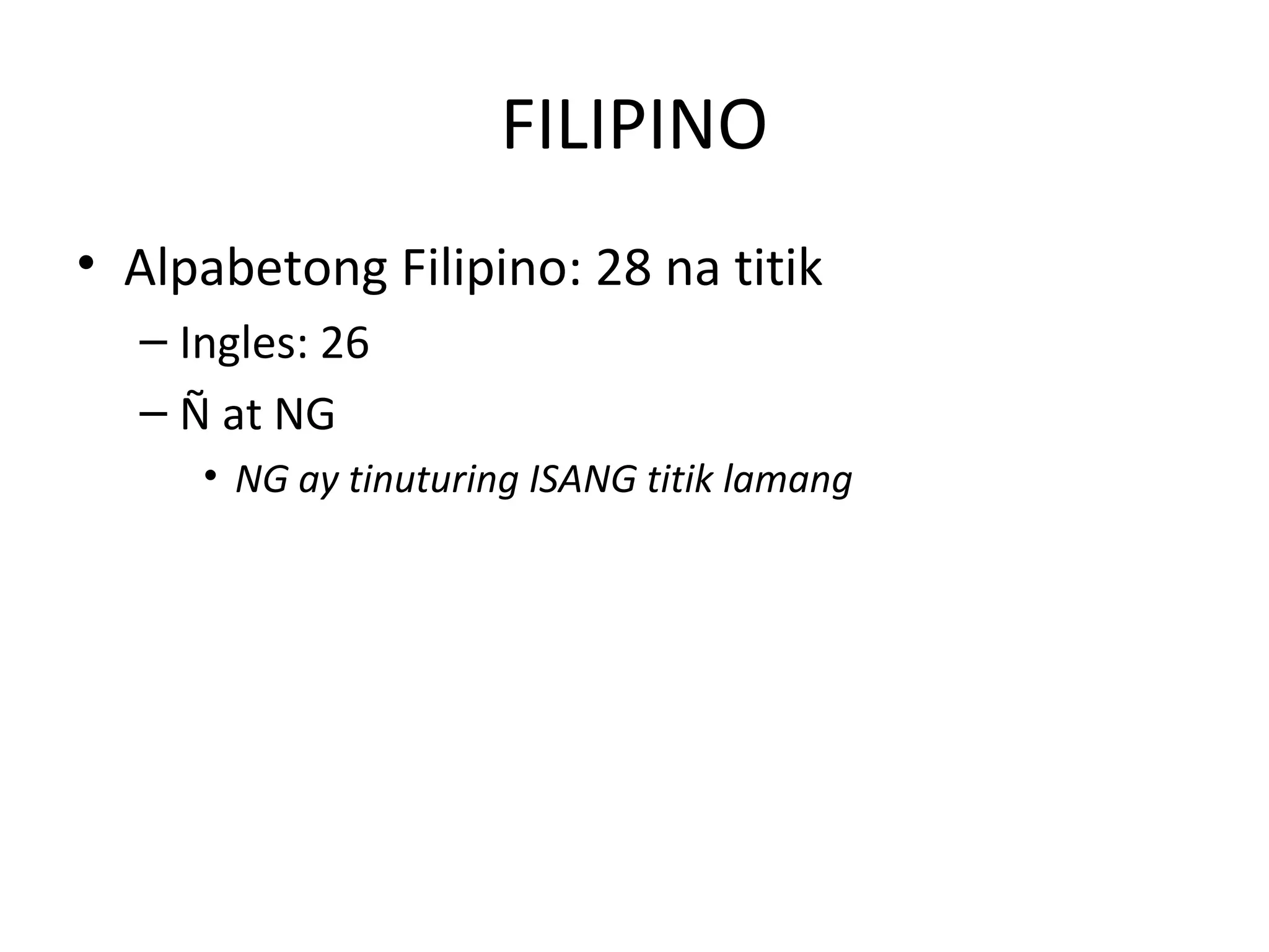 Review sa filipino | PPT