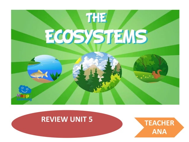 Review science ecosystems | PPTX