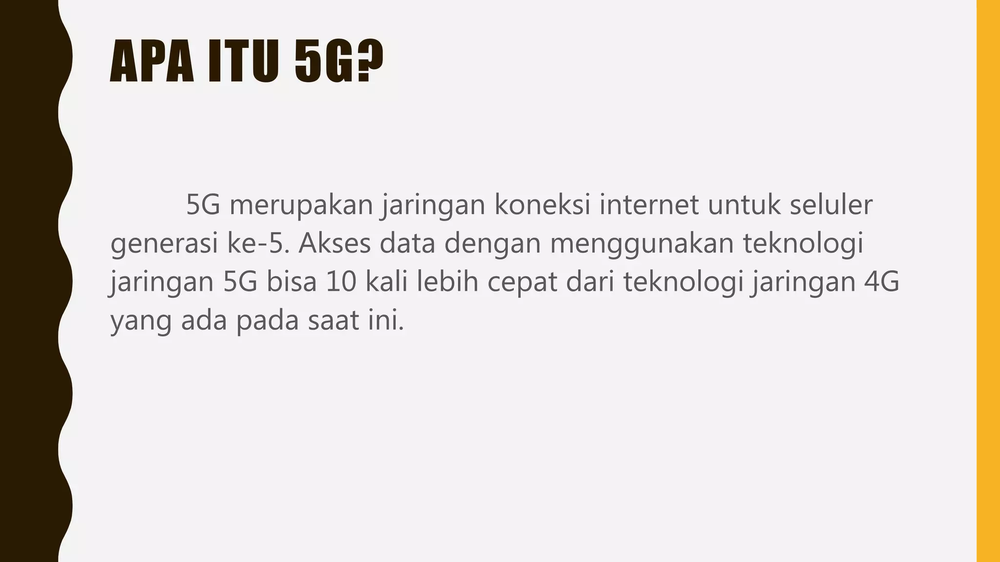 Seminar 5G Evolution | PPT