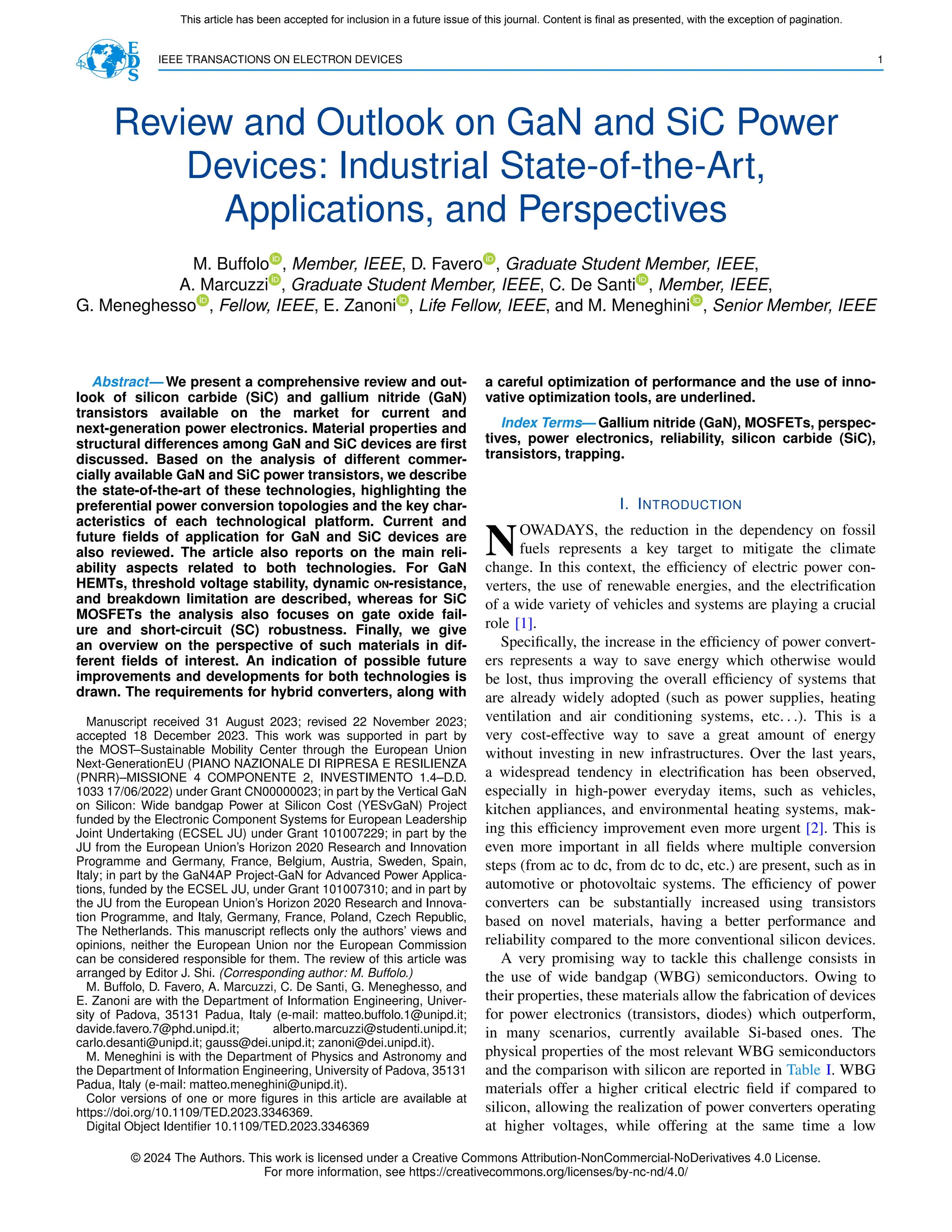 Review SiC and Gan TED power devices .pdf