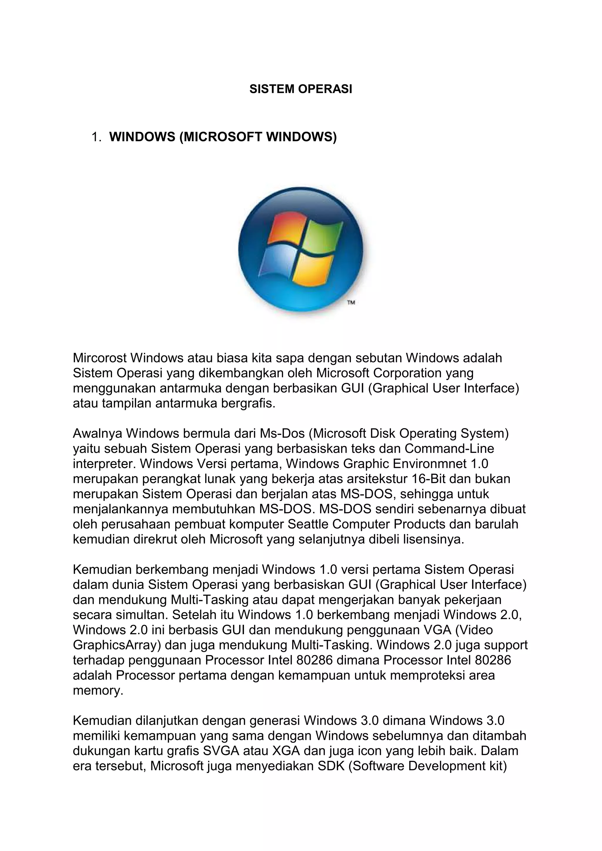 Review sistem operasi | PDF