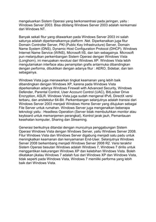 Review sistem operasi | PDF