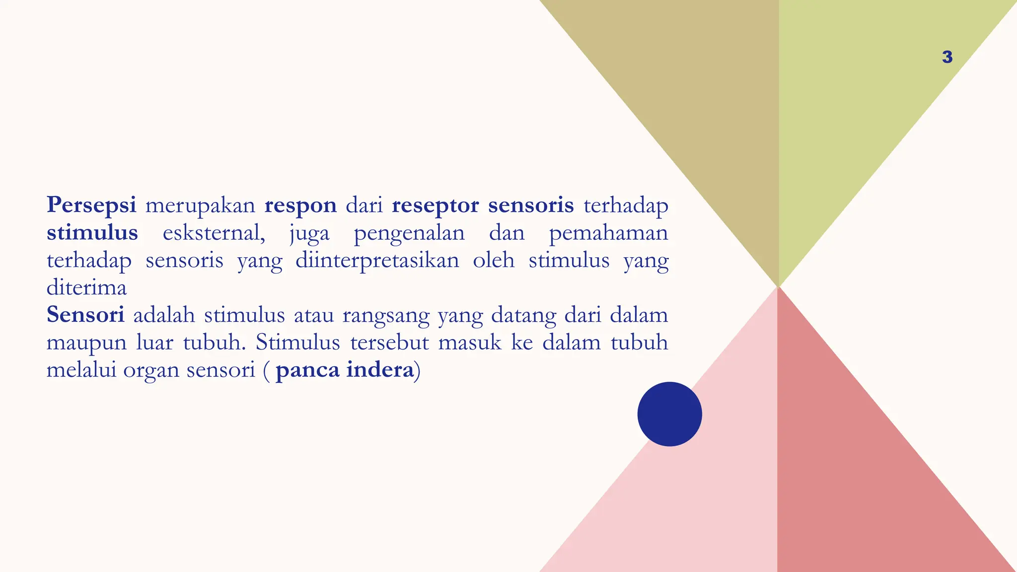 REVIEW SISTEM PERSEPSI SENSORI keperawatan | PPTX