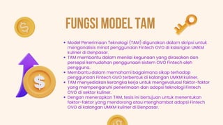 Analisis Mendalam Model TAM dalam Penelitian Adopsi Teknologi | PDF
