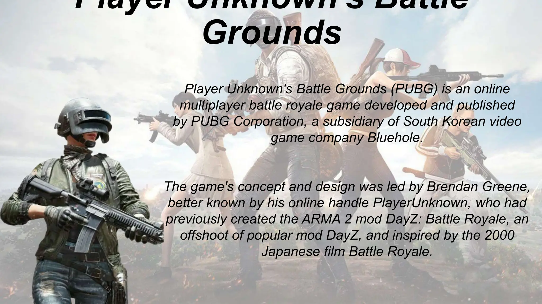 PUBG: Comprehensive Reviews and Insights | PPT | Free Download