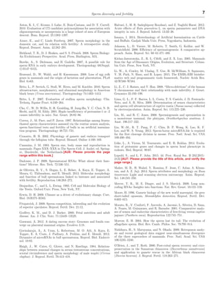 Review Sperm Comparative Morphology and Function Related to Altered ...