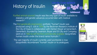 Review studies of new insulin products | PPTX