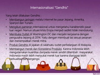 Review study kasus Gendhis Natural Bag | PPTX