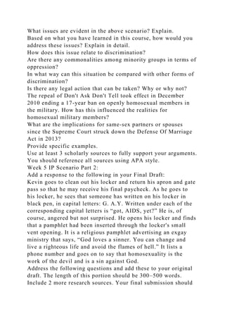 Review the following scenario, and respond to the questions that fol.docx