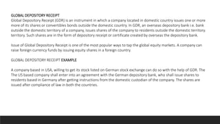 INDIAN CORPORATE: FINANCIAL OVERSEAS SOURCES | PPT