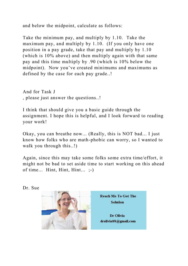 Review the SHRM case Designing a Pay Structure” You will p.docx