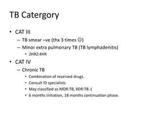 Review treatment of tb and hiv | PPT