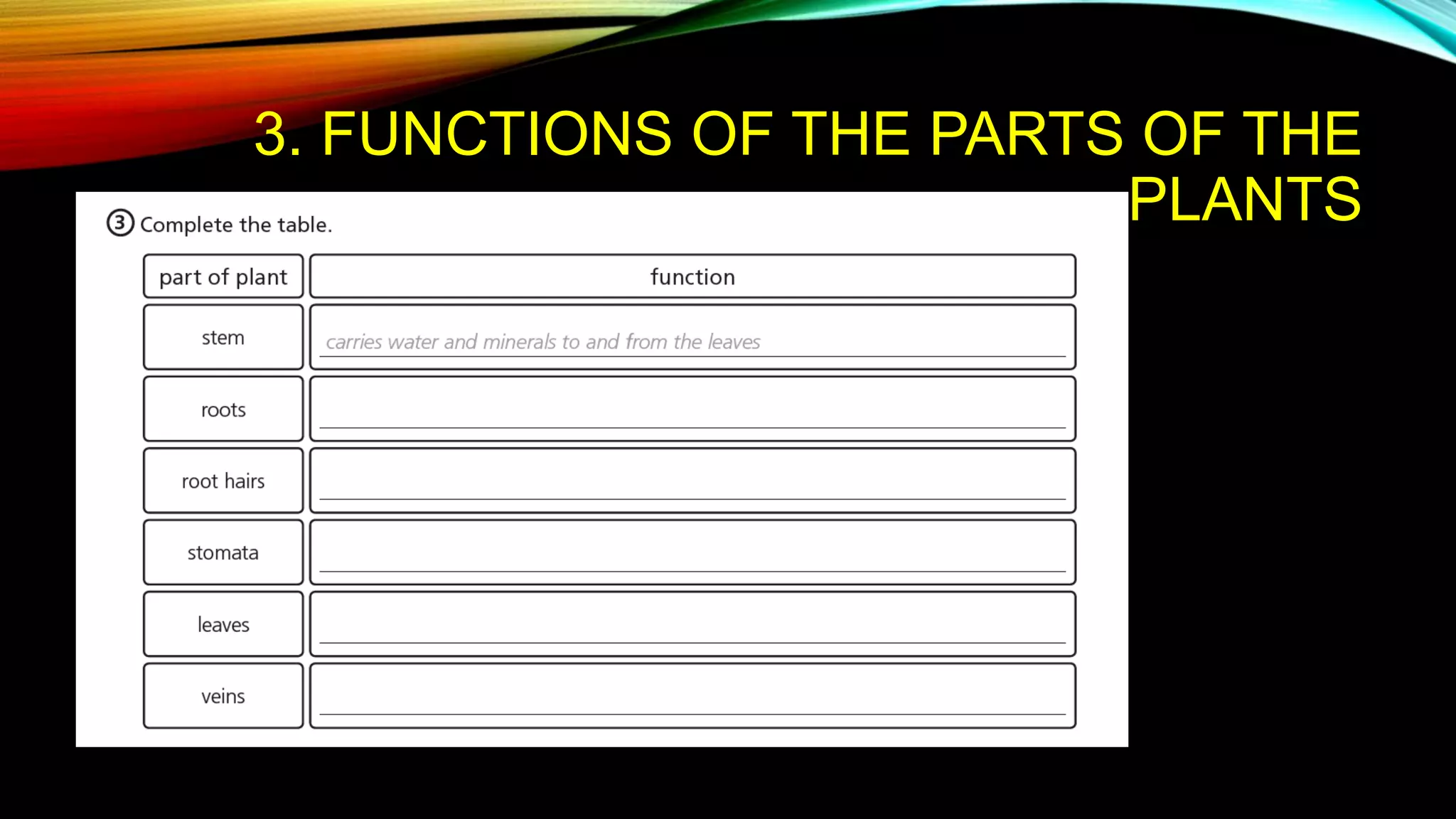 Review unit 4 Plant kingdom | PPT