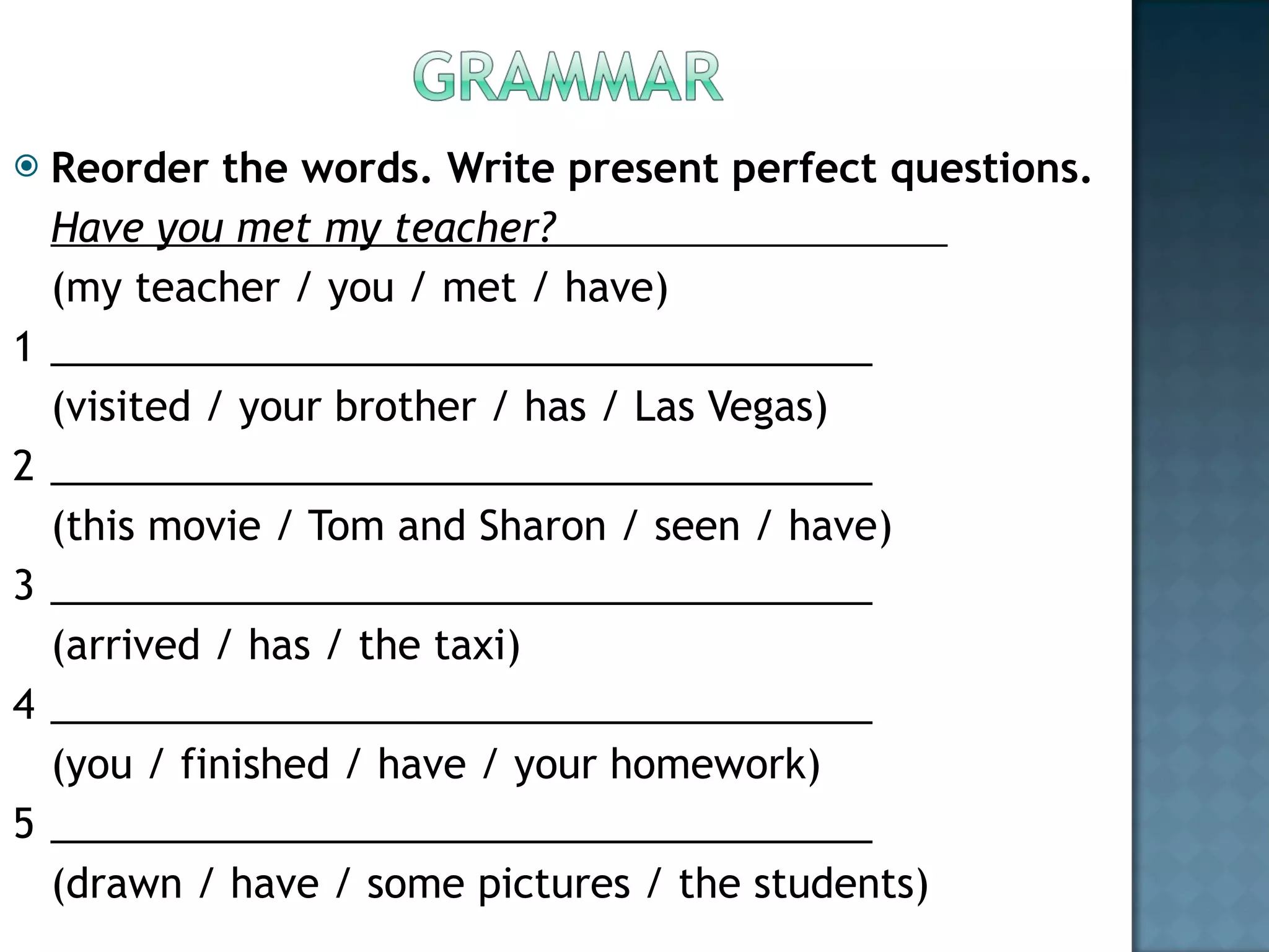Review units 9 and 10 | PPT