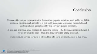 Website Review unseen.is