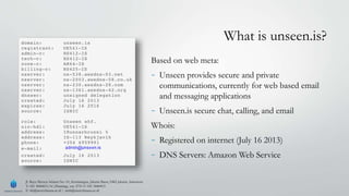 Website Review unseen.is