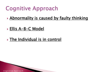 Psychology - Psychopathology | PPTX