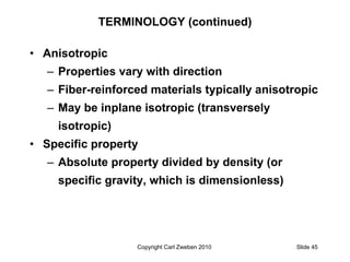 Introduction to Composite Materials | PDF