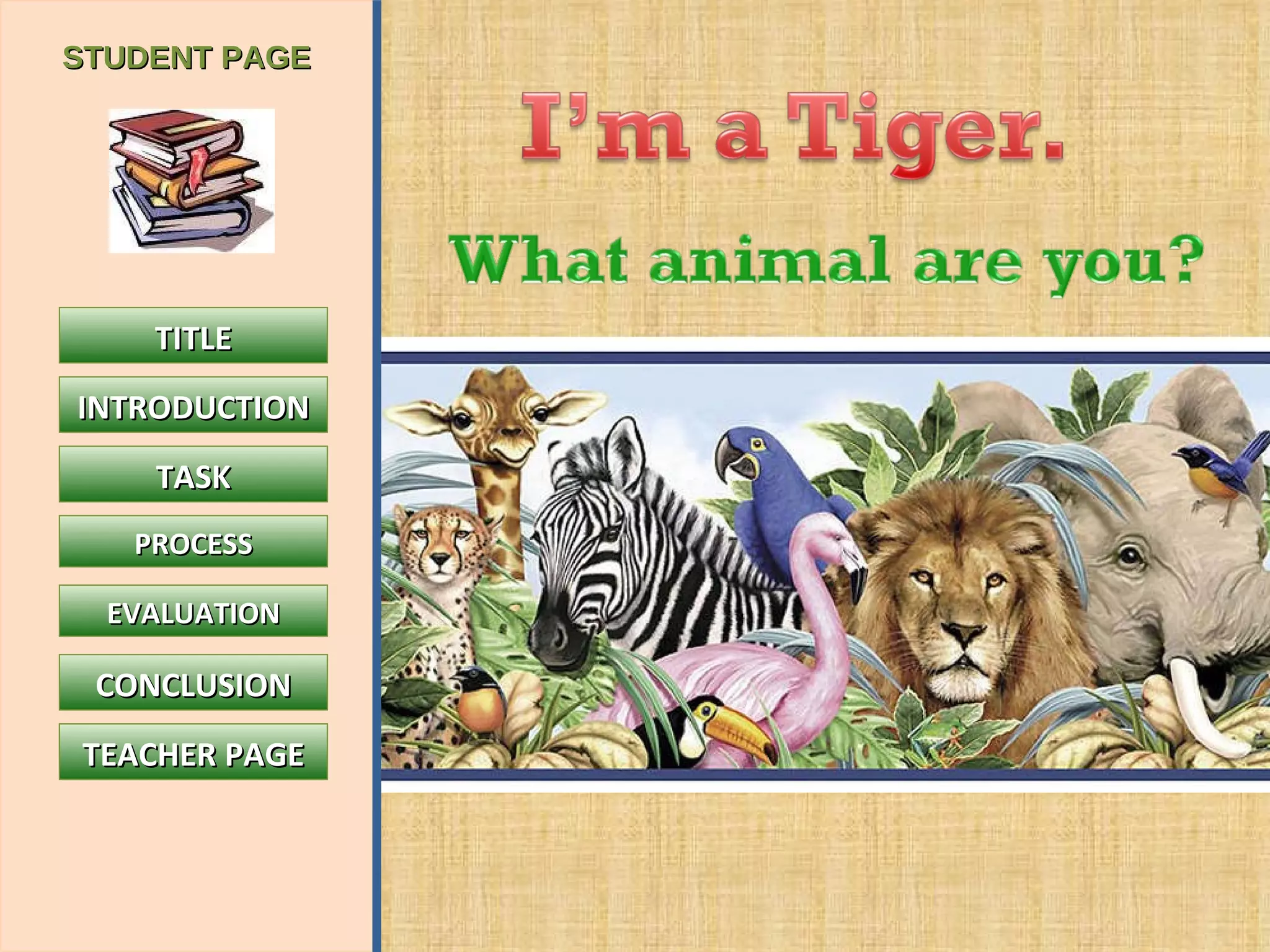 animal webquest | PPT