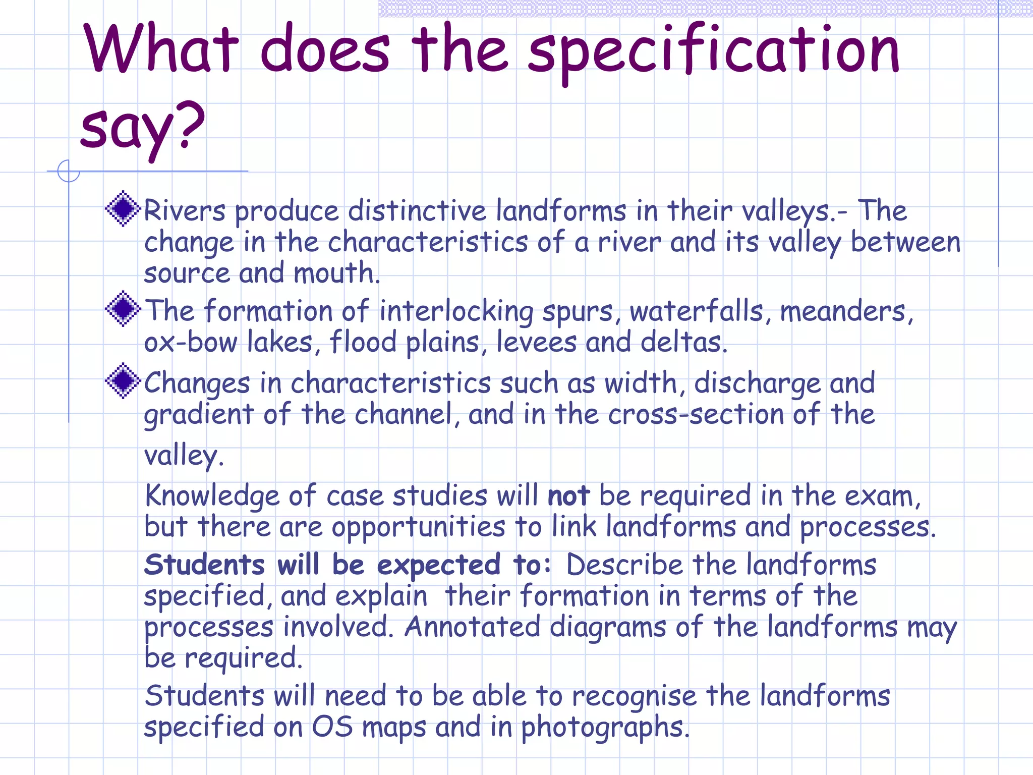 Revise Rivers | PPT