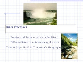 Revise Rivers | PPT